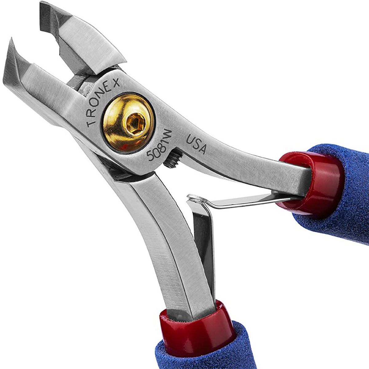 5081W - Hard Wire Cutter Tungsten Alloy Body 50° Wide Flush – Tronex Tools